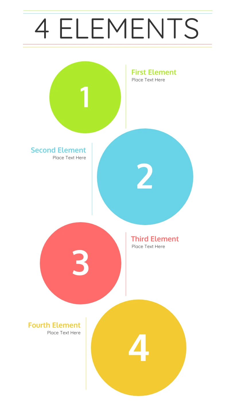 4 Elements of Infographics Template - Venngage