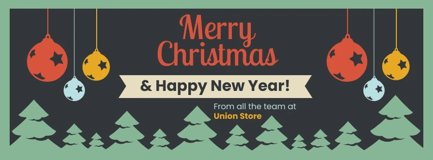 Forest Facebook Christmas Cover Banner - Venngage