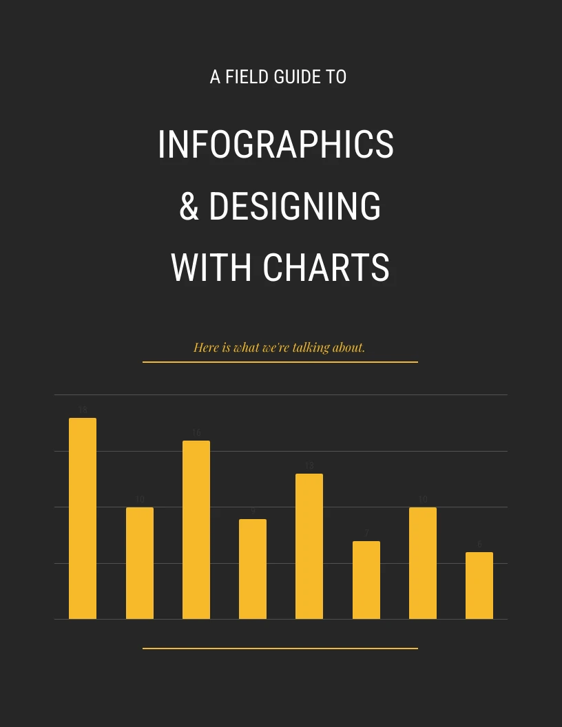 Infographics Desiging with Charts Template - Venngage