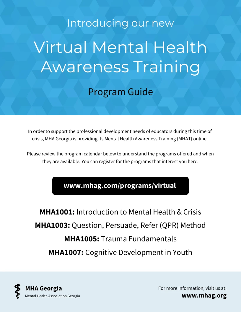 Nonprofit Training Program Poster - Venngage