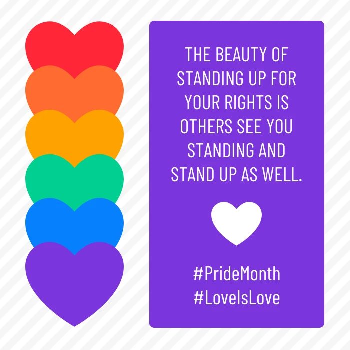 Pride Month Quote Instagram Post - Venngage