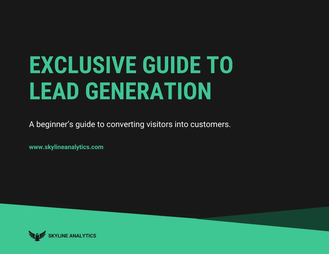 Lead Generation Guide eBook Template - Venngage