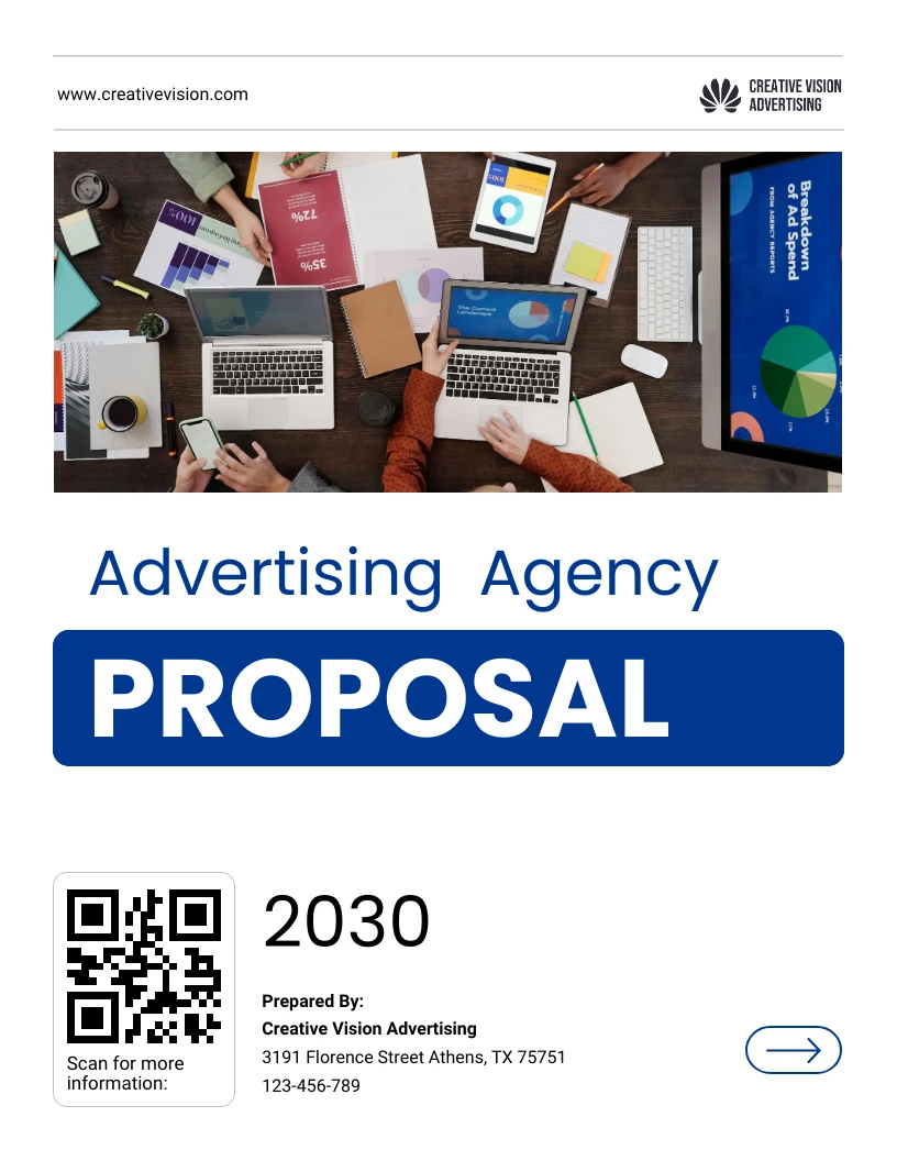 Ad Agency Proposal Template - Venngage