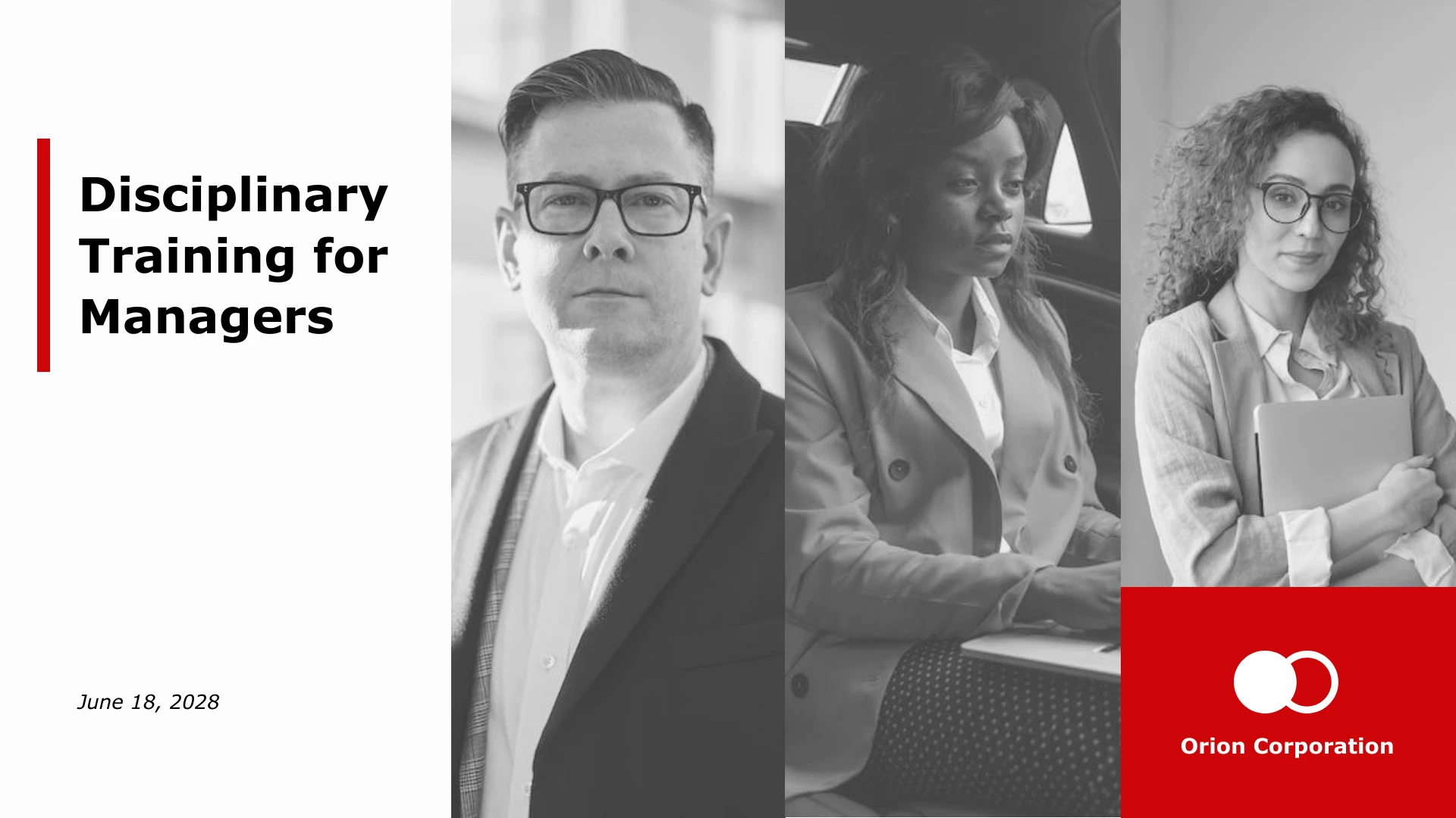 Disciplinary Training Business Presentation Template - Venngage