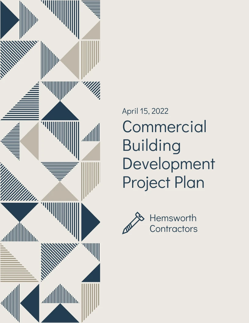 Nordic Commercial Development Project Plan - Venngage