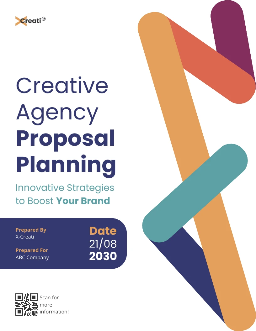 Creative Agency Proposal Planning Template - Venngage