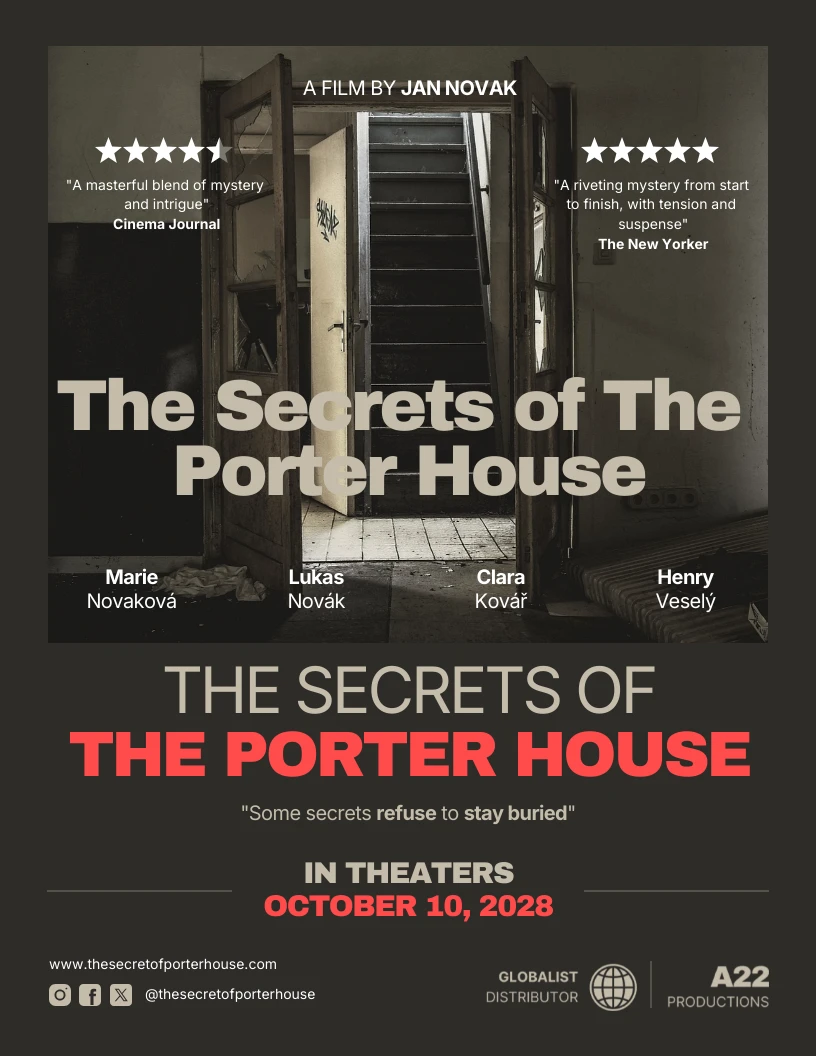 Mystery Genre Poster Garage Sale Mystery: A Novel Murder : Extra Large