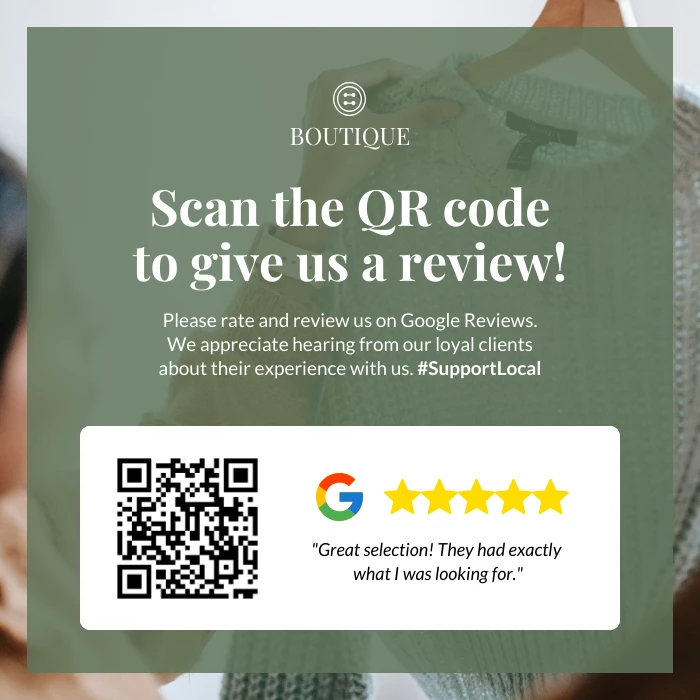 Ask For Google Review Template Venngage