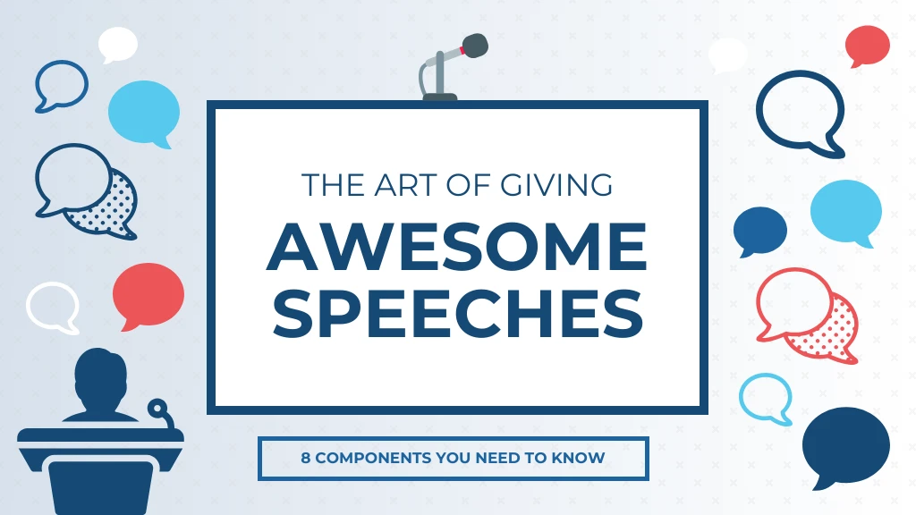 Blue Creative Keynote Presentation Template - Venngage