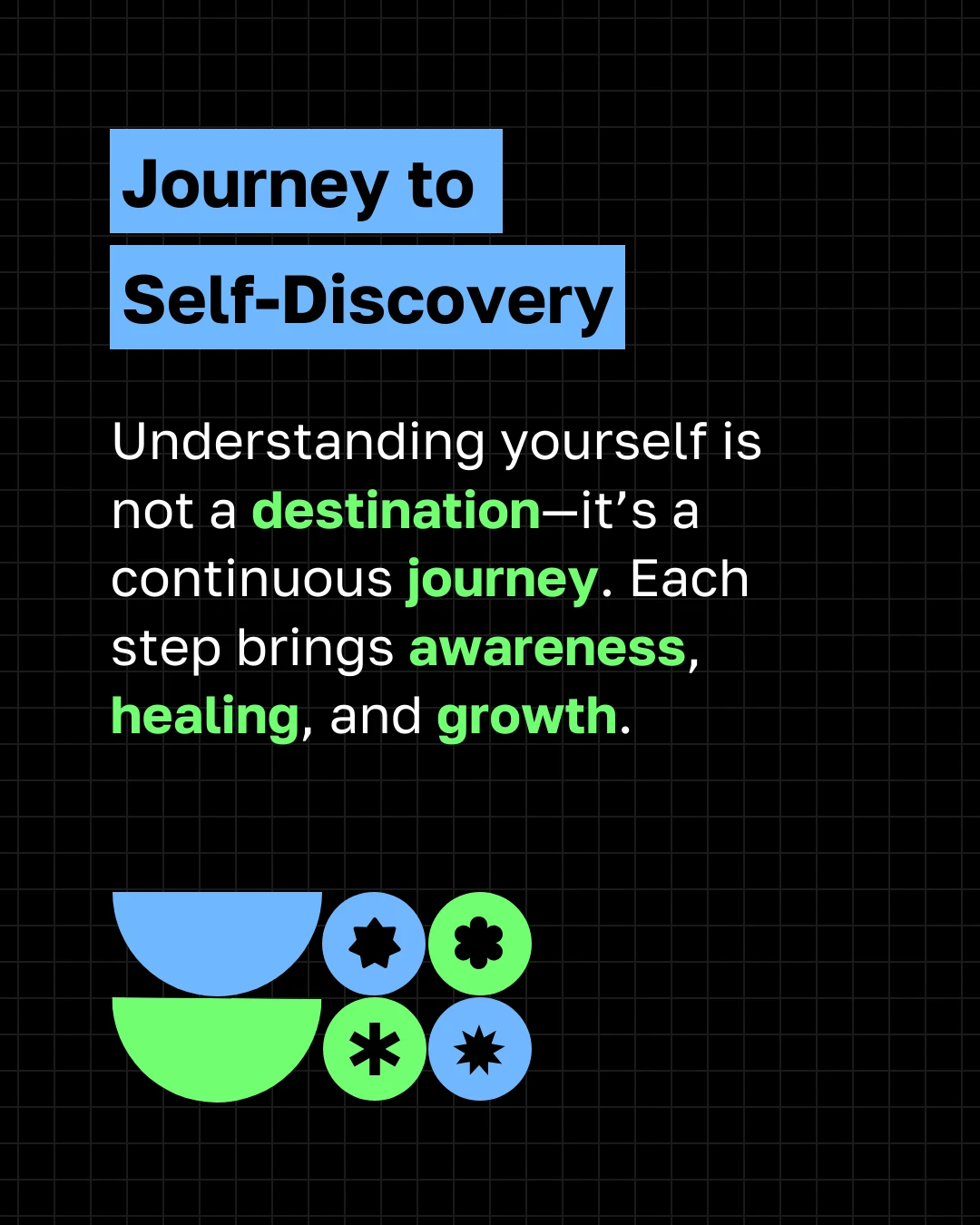 Self-Discovery Social Media Template - Venngage