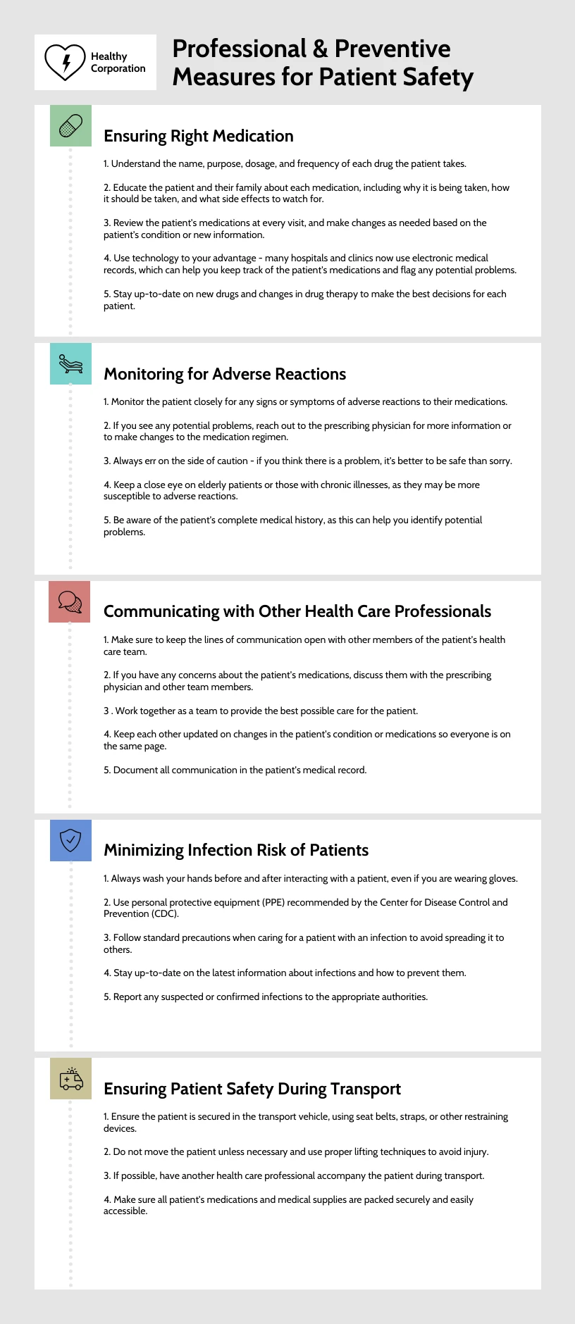 Patient Safety Plan Example Template - Venngage