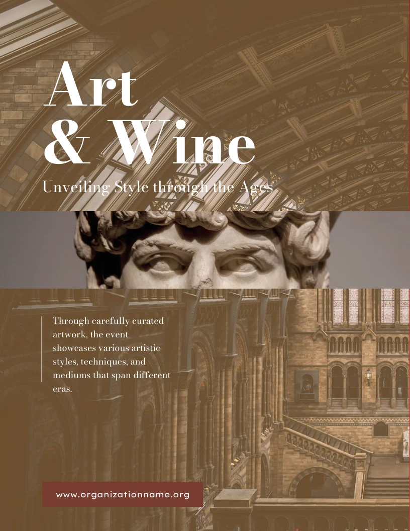 Museum Event Plan Template - Venngage