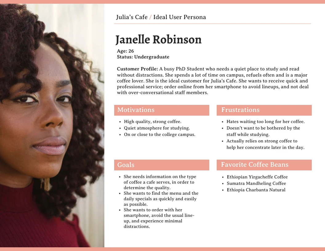 Ideal Customer Persona Guide Template - Venngage