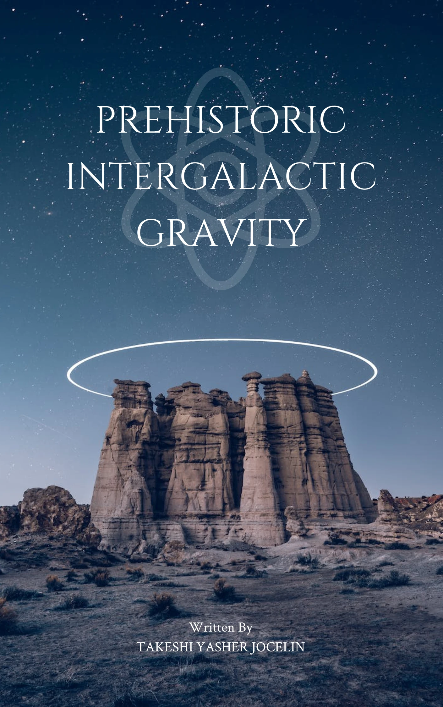 Navy Modern Photo Science-Fiction Book Cover - Venngage