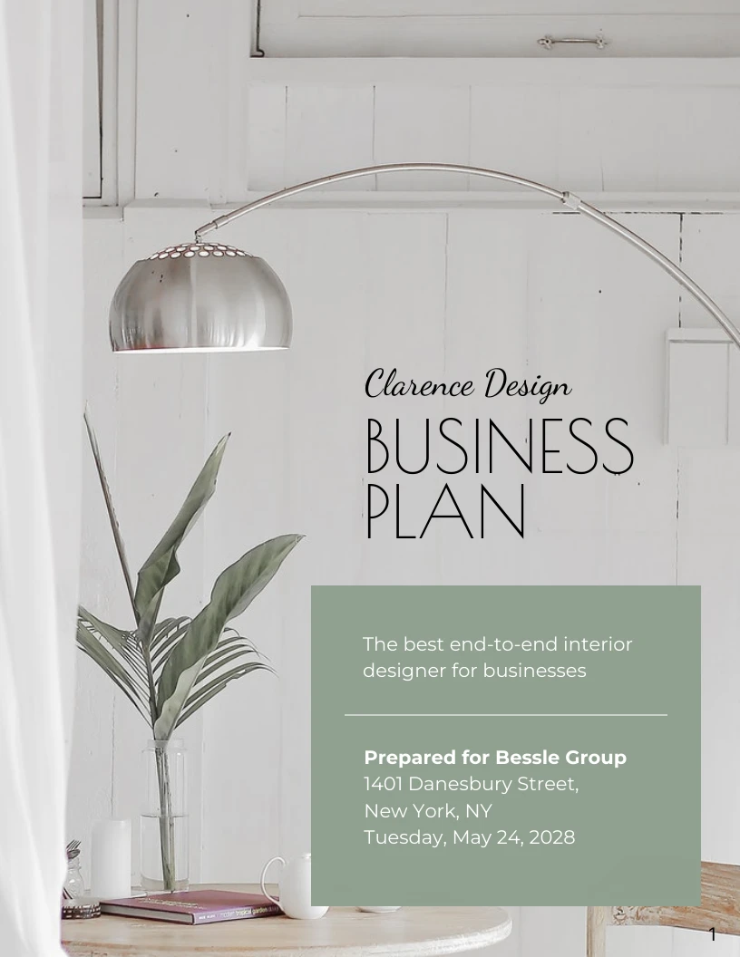 Elegant Business Plan Design Template - Venngage