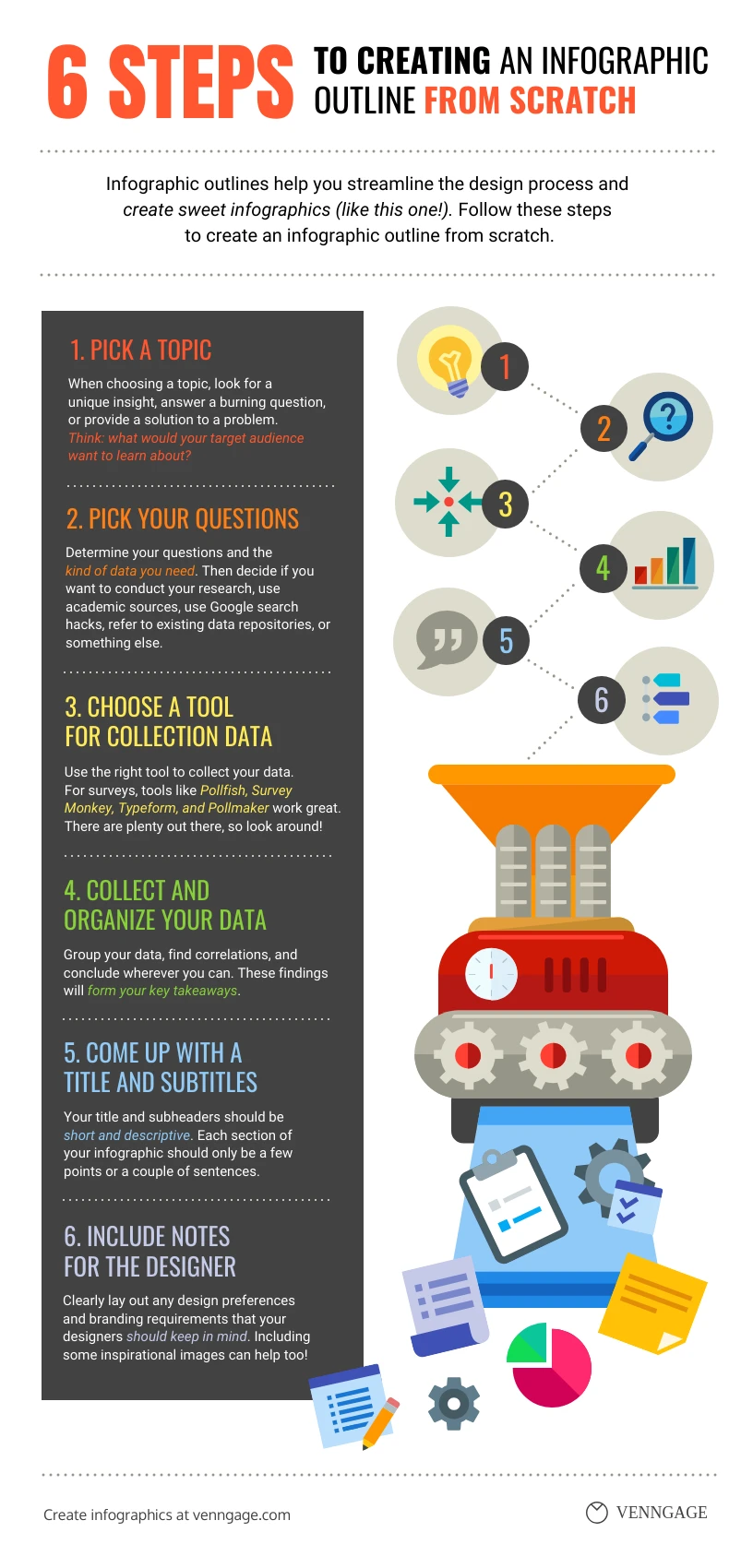 Creating An Infographic from Scratch in 6 Steps Template - Venngage