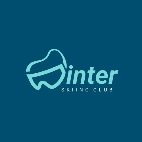 Winter Ski Club Creative Logo - Venngage