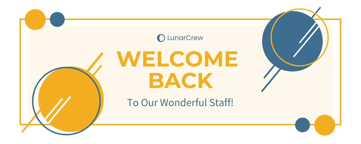Welcome Back Banner Printable - Venngage