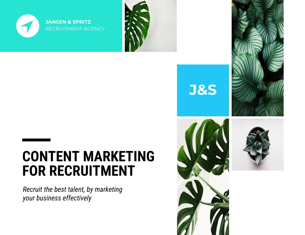 Recruitment Human Resources White Paper Template - Venngage