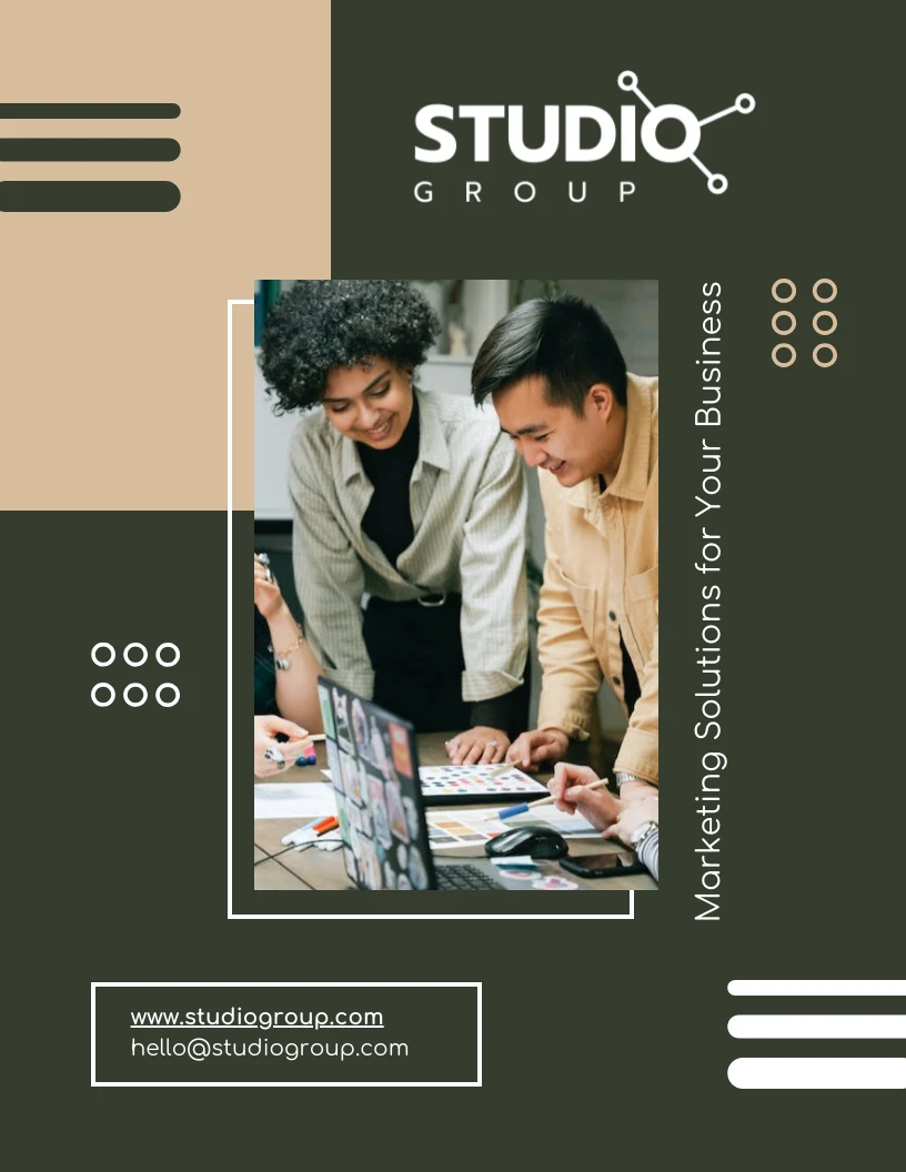 B2B Marketing Business Catalog Template - Venngage