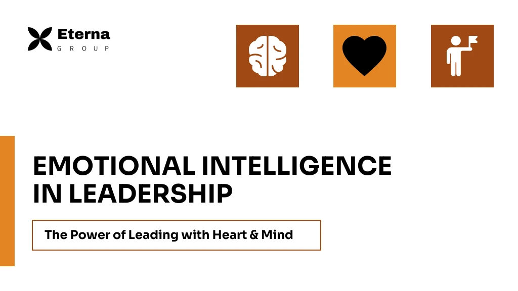 White Black Orange Modern Leadership Presentation - Venngage