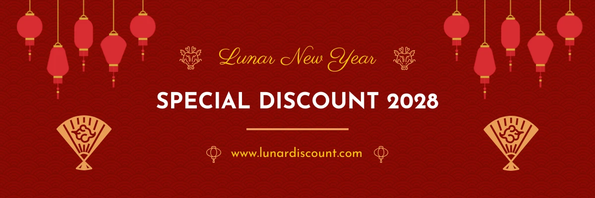 Maroon Classic Illustration Lunar New Year Banner - Venngage Maroon Classic Illustration Lunar New Year Banner - Venngage
