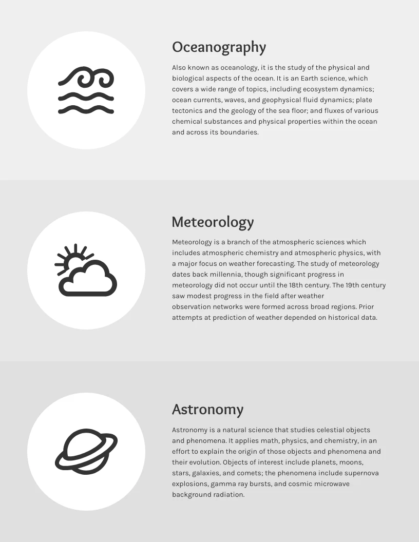3-Row Circle Grid Icon Layout - Venngage