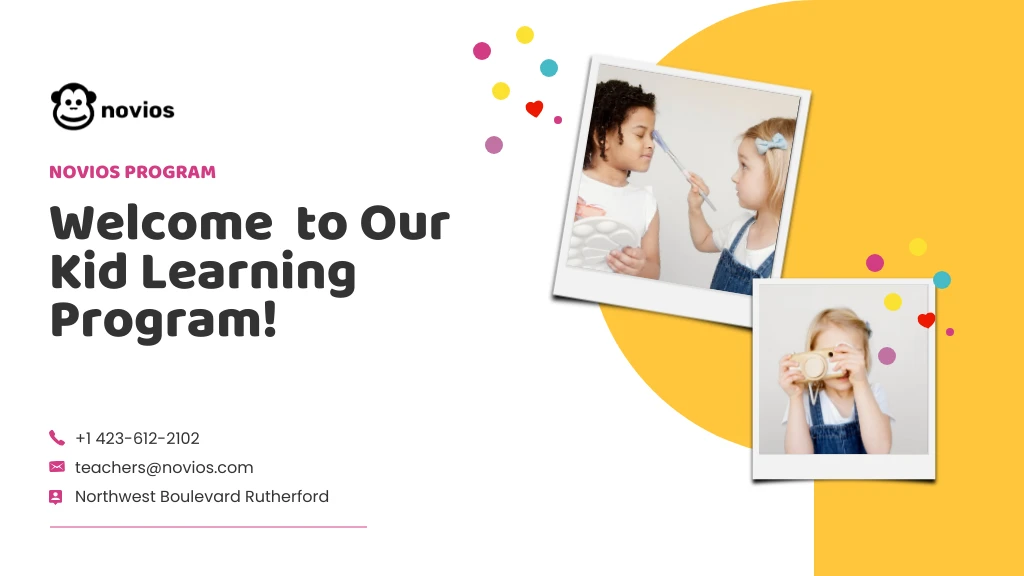 Learning Education Presentation Template - Venngage