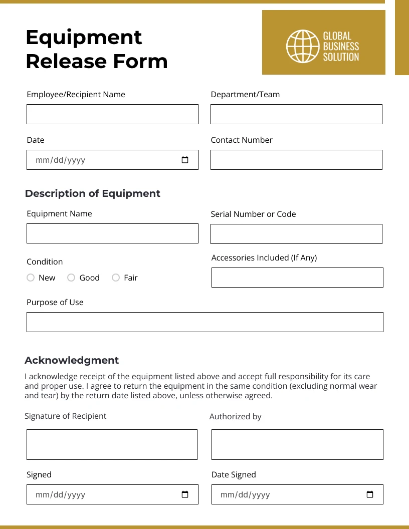 Alpine Employment Form Template - Venngage