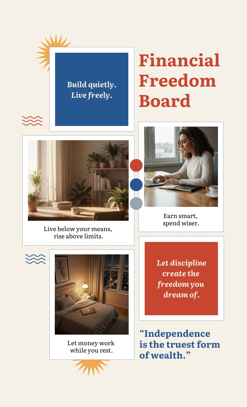 Money Vision Board - Venngage