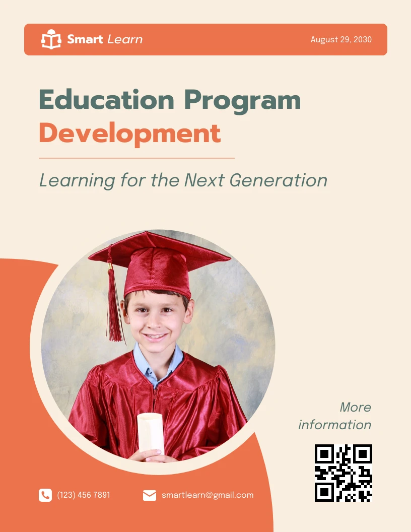 Education Program Development Proposal - Venngage
