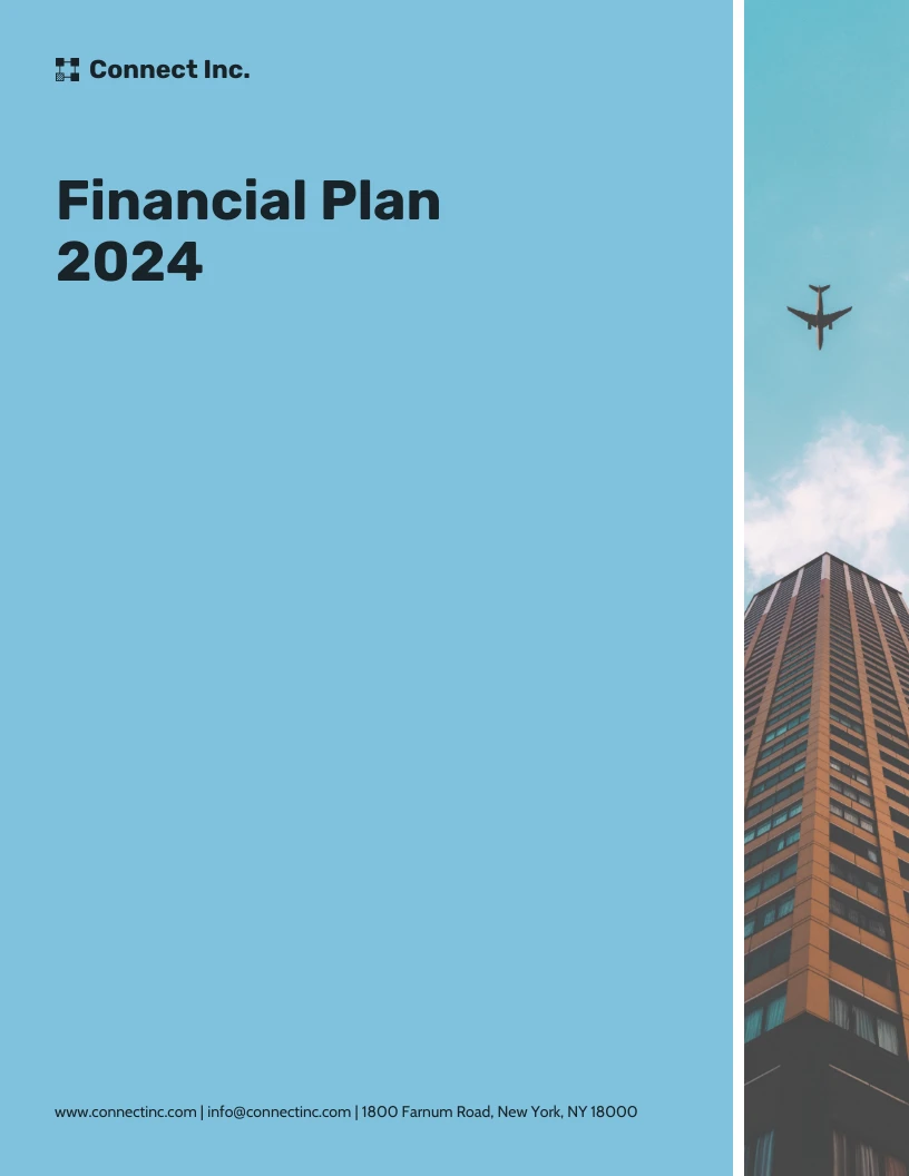 Small Business Financial Plan Template Venngage