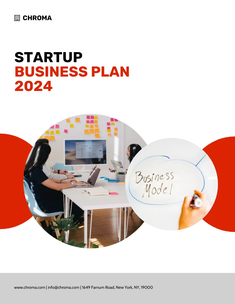 Startup Business Plan Template - Venngage