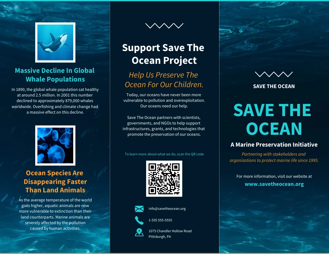 Land Pollution For Brochures