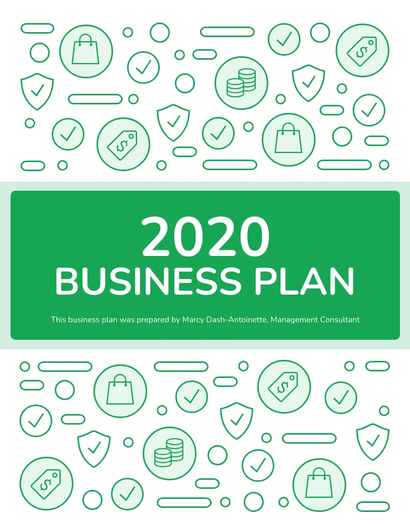 Comprehensive Business Plan Template - Venngage