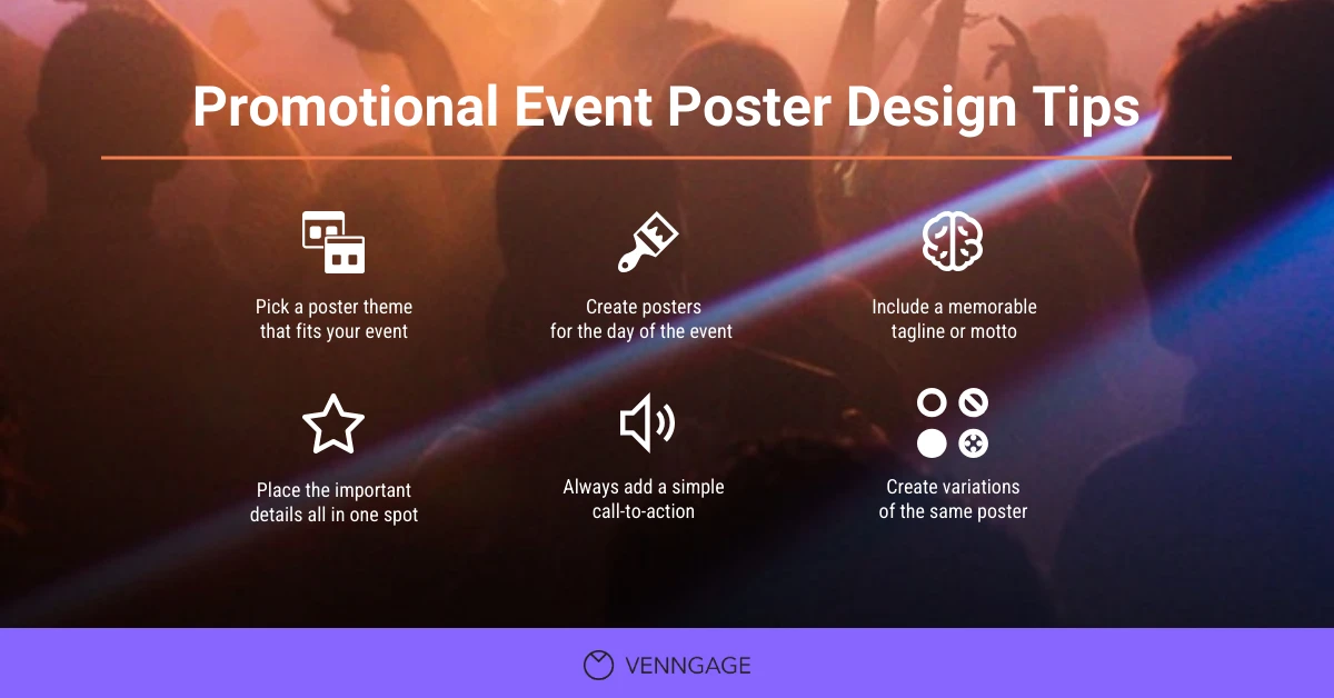Event Promotion Design Tips - Venngage