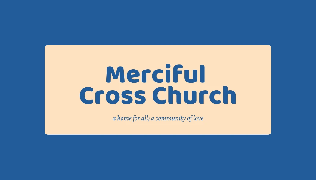 Simple Pastel Blue Business Church Card - Venngage