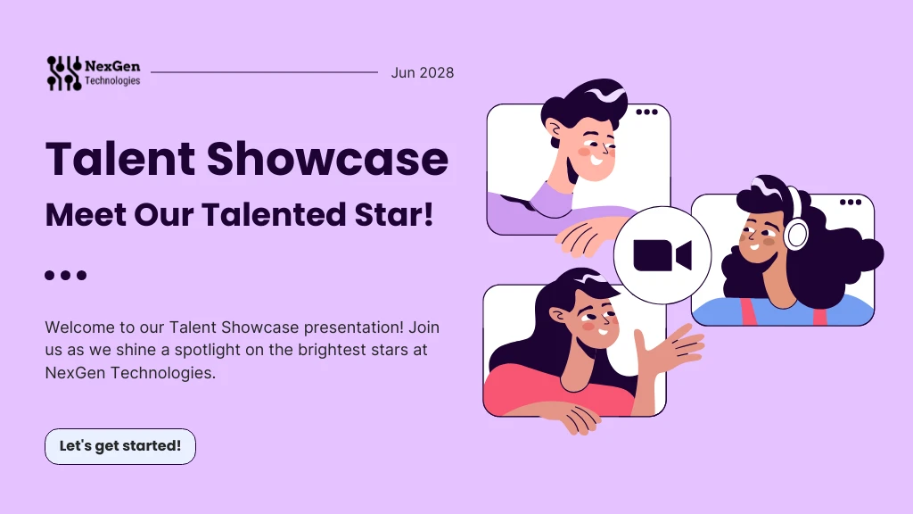 Company Employee Achievement Presentation - Venngage