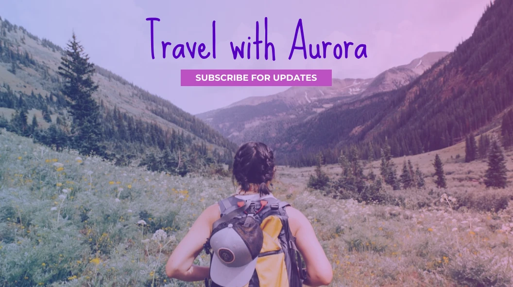 Gradient Travel Blog Banner - Venngage