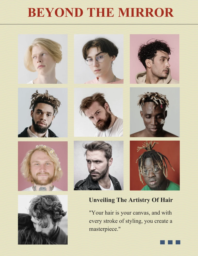 Vintage Hair Design Collages - Venngage