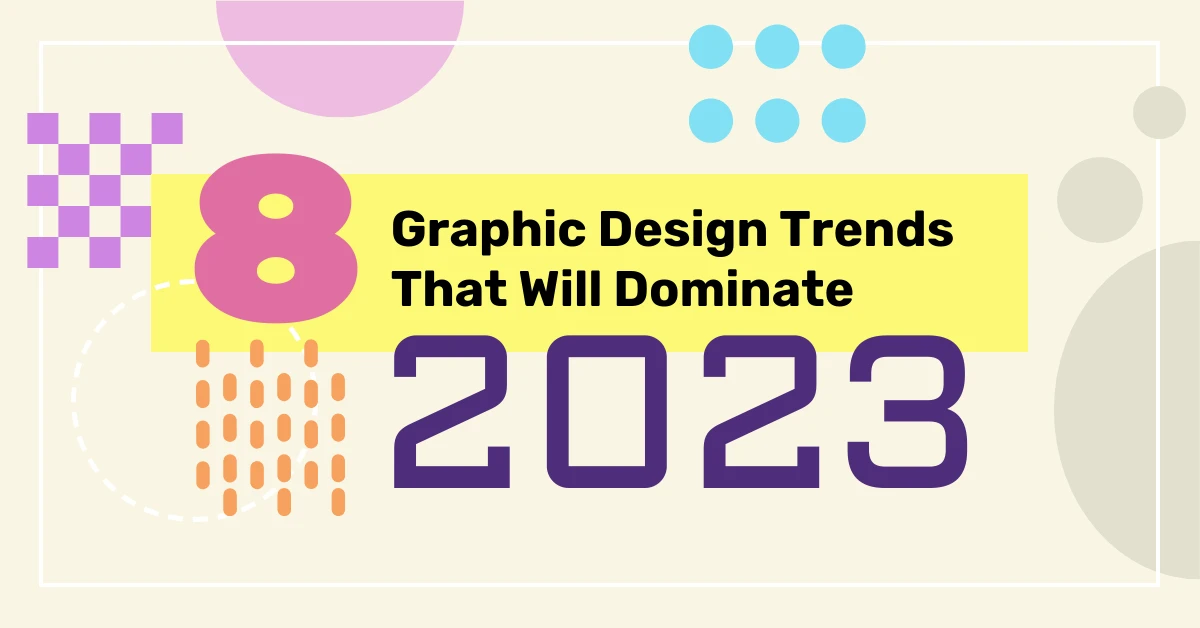 Graphic Design Trends 2023 Facebook Post - Venngage