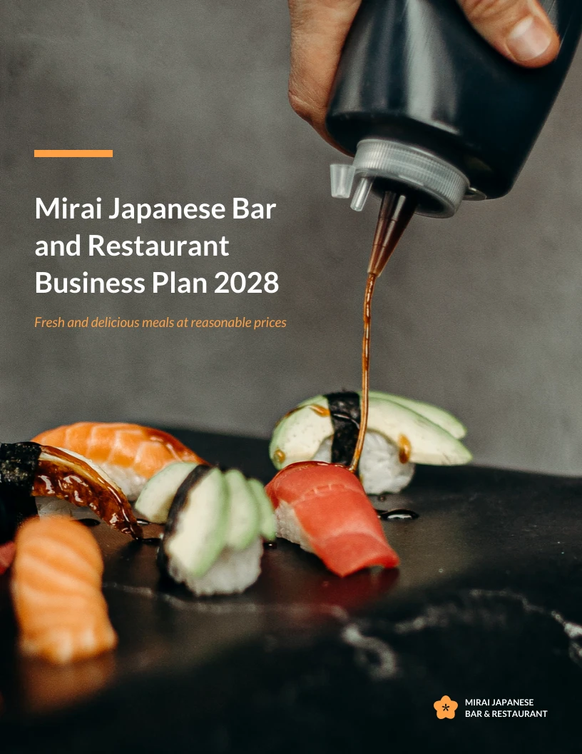 Free Restaurant Business Plan Template - Venngage