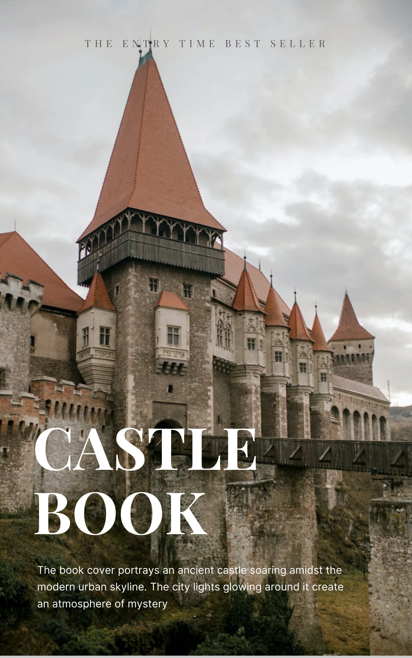Castle Photo Classic Book Cover - Venngage