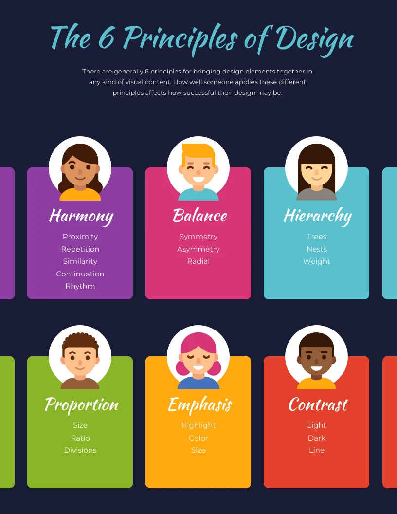 Design Principles Infographic Template - Venngage