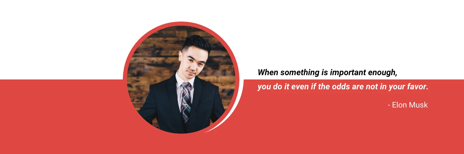 Motivational Quote Twitter Banner - Venngage