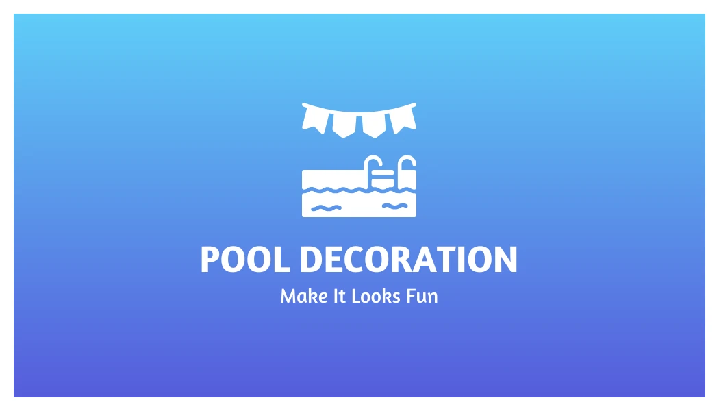 Blue Gradient Simple Business Professional Pool Name Card - Venngage