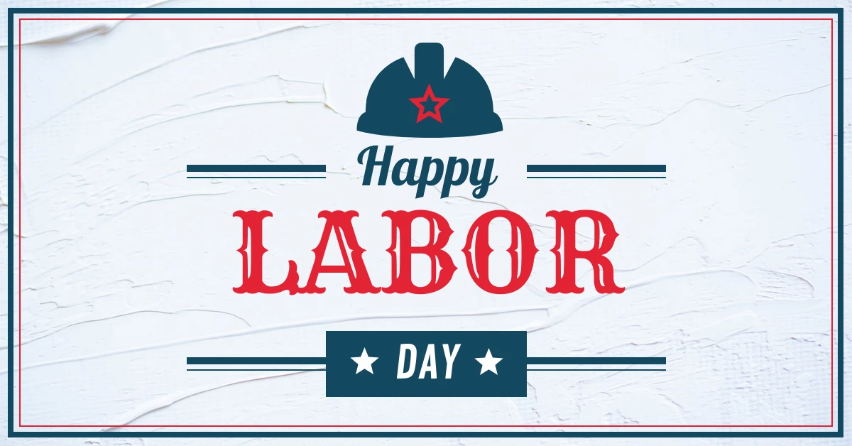 Simple Labor Day Facebook Post - Venngage