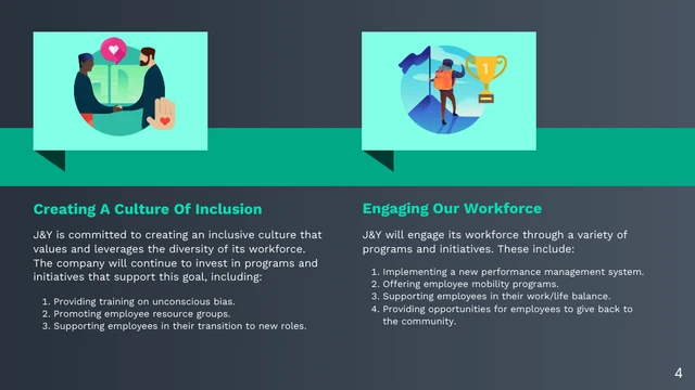 Estratégias de desenvolvimento de talentos - Venngage