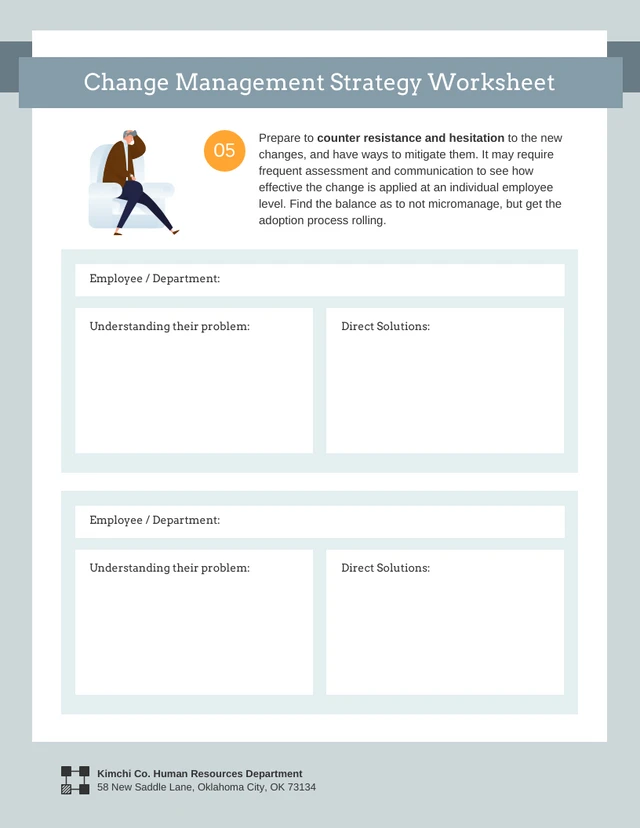 Change Management Strategy Document - Venngage