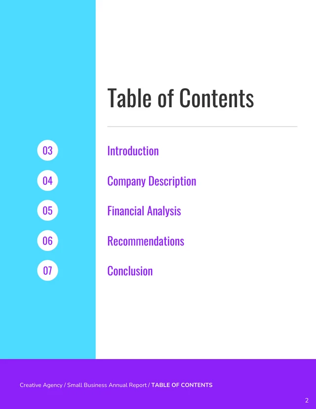 Small Business Annual Report Template - Venngage